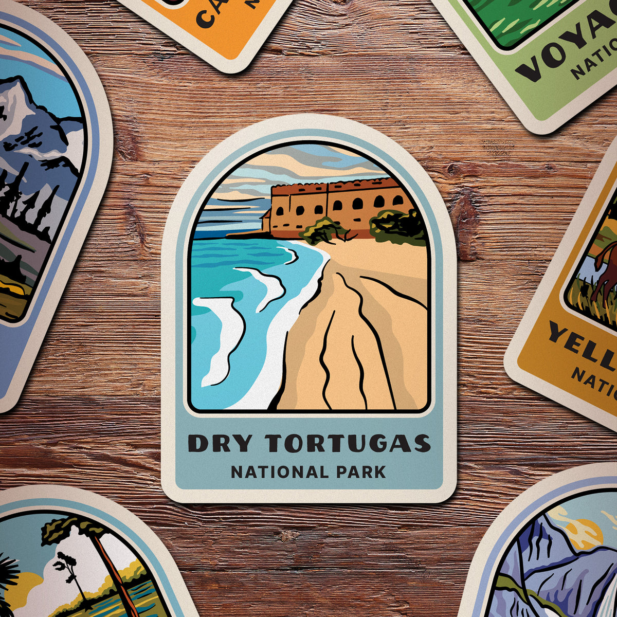 Dry Tortugas National Park Sticker – Native Maps