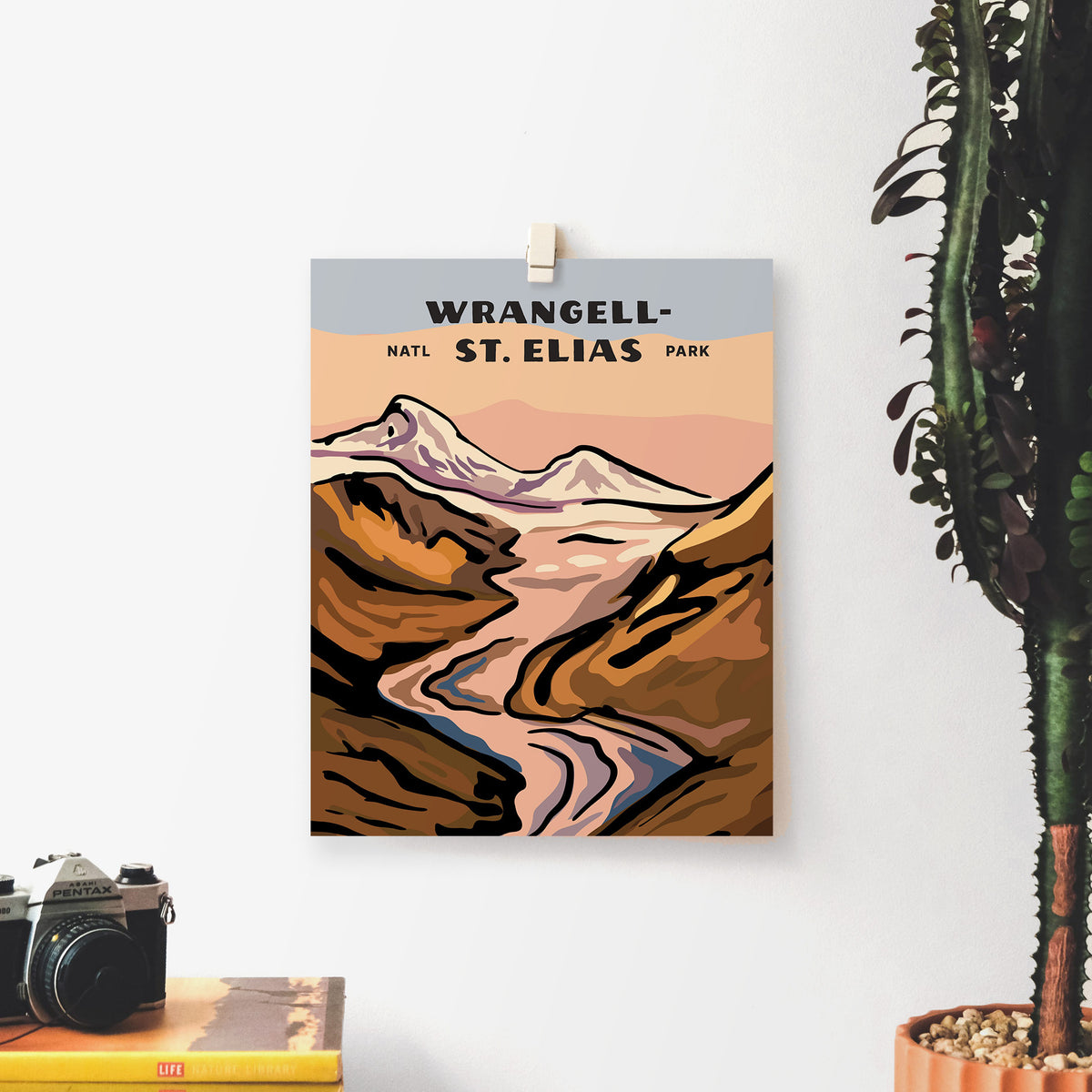 Wrangell St. Elias National Park Poster – Native Maps