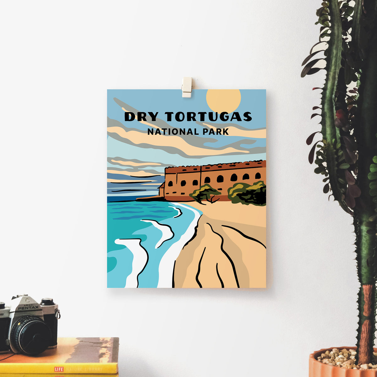 Dry Tortugas National Park Poster – Native Maps