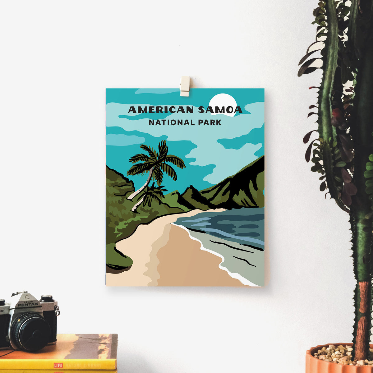 American Samoa National Park Poster – Native Maps