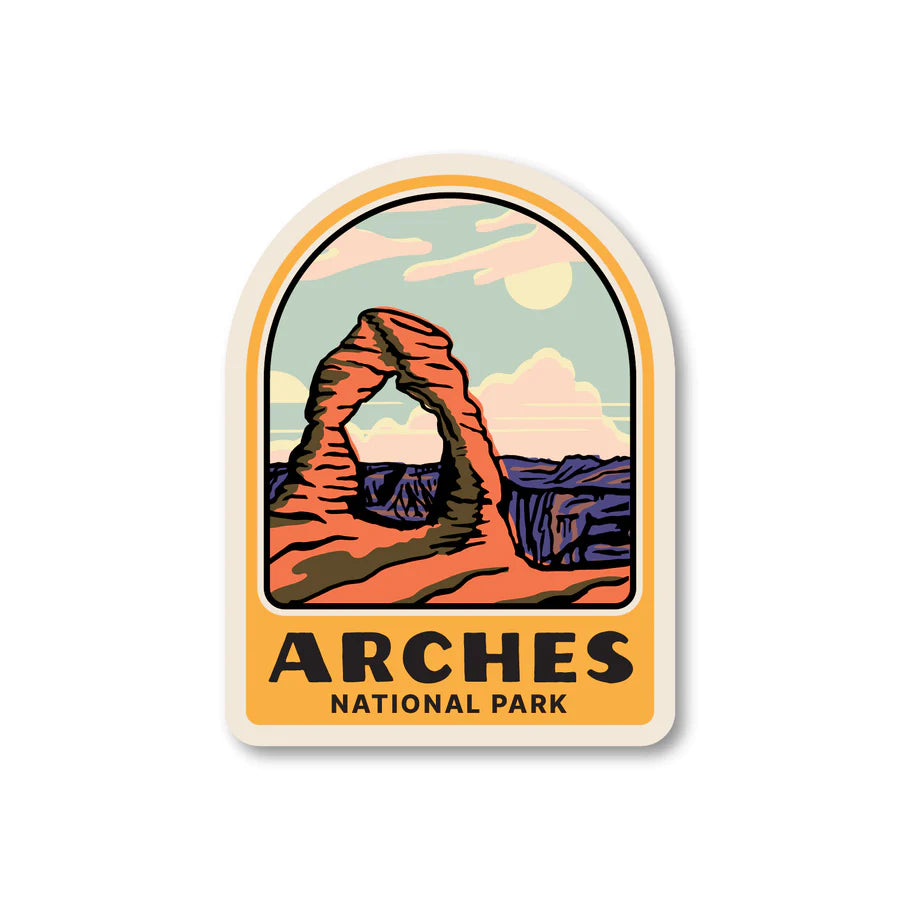 Arches National Park Sticker – Native Maps