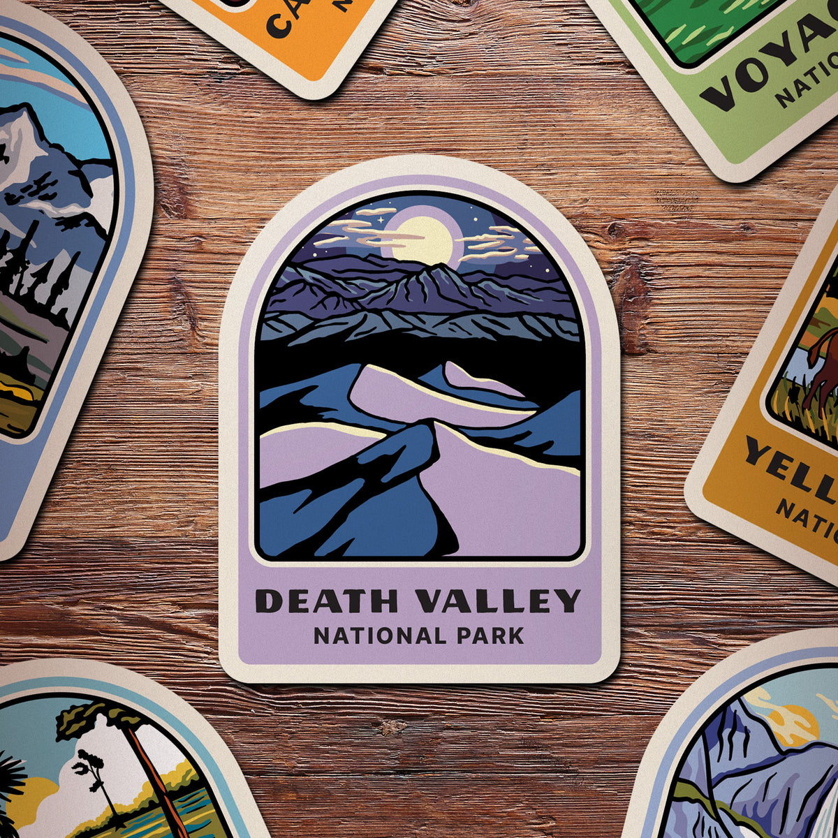 Death Valley National Park Sticker – Native Maps