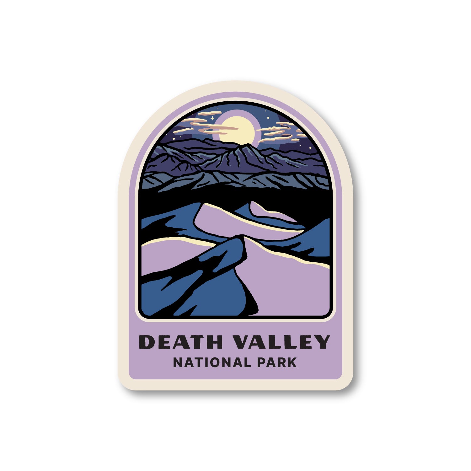 Death Valley National Park Sticker – Native Maps
