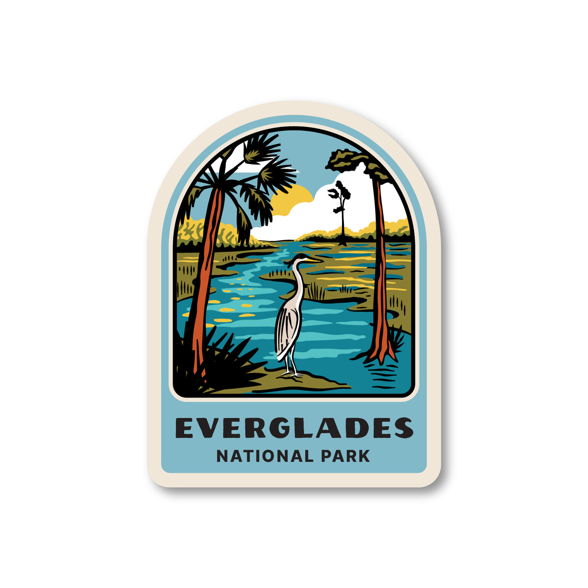 Everglades National Park Sticker – Native Maps