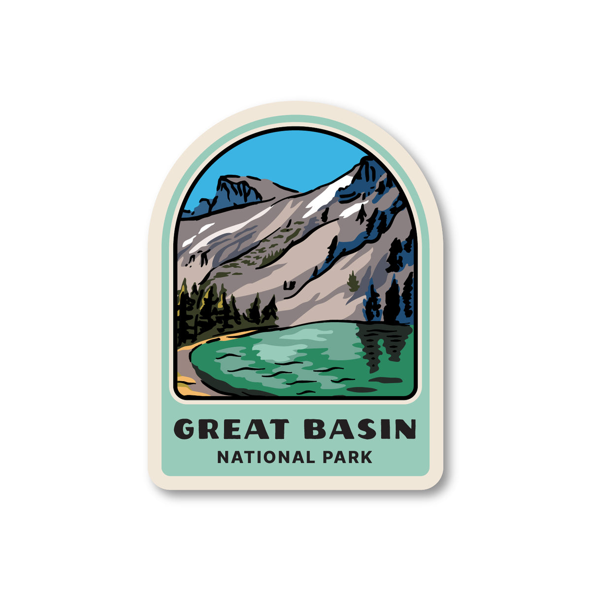 Great Basin National Park Sticker – Native Maps