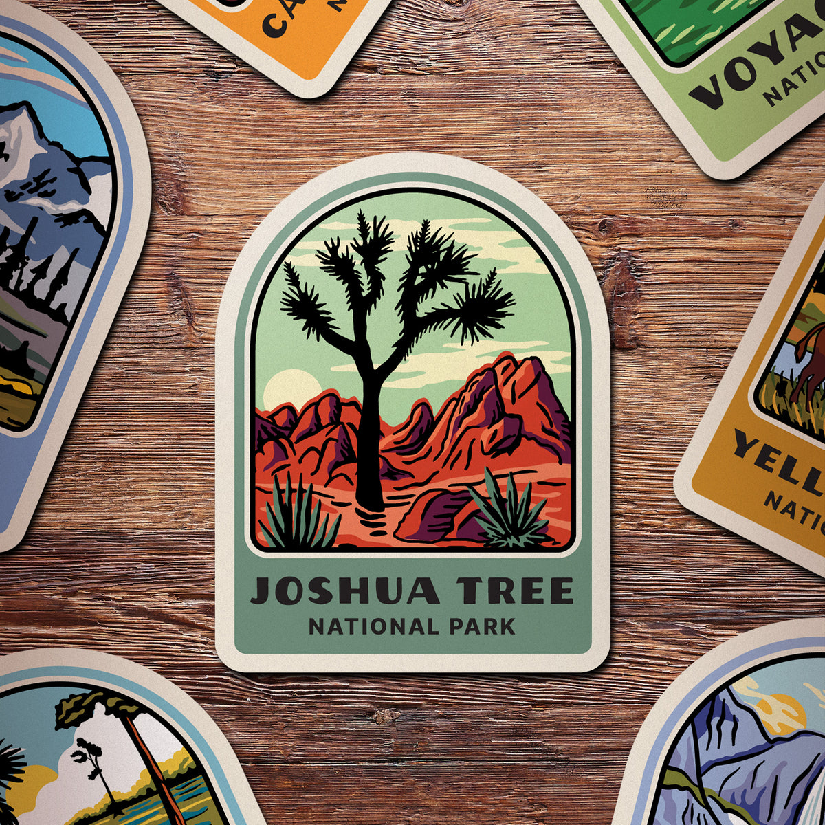 Joshua Tree National Park Sticker – Native Maps