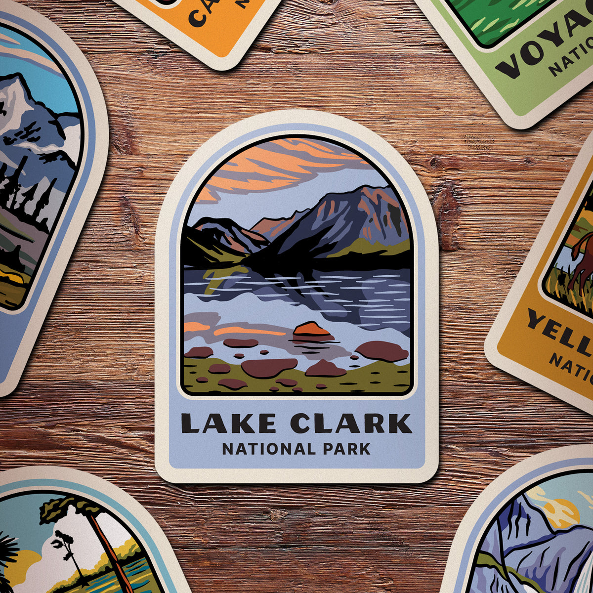 Lake Clark National Park Sticker – Native Maps