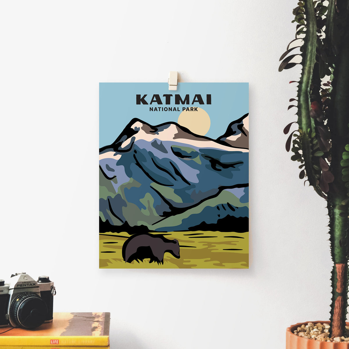 Katmai National Park Poster – Native Maps