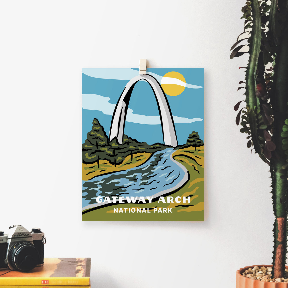 Gateway Arch National Park Poster – Native Maps