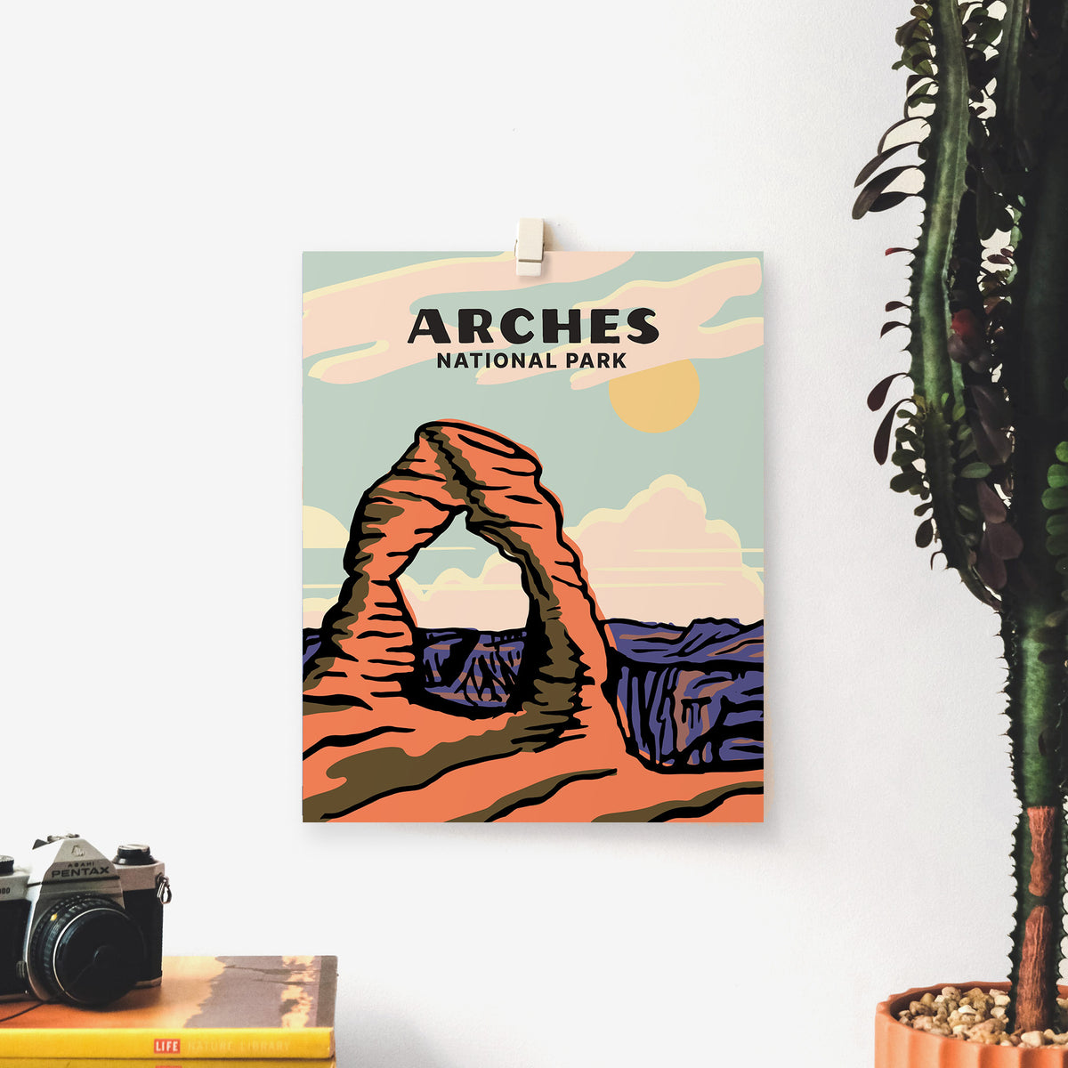 Arches National Park Poster – Native Maps