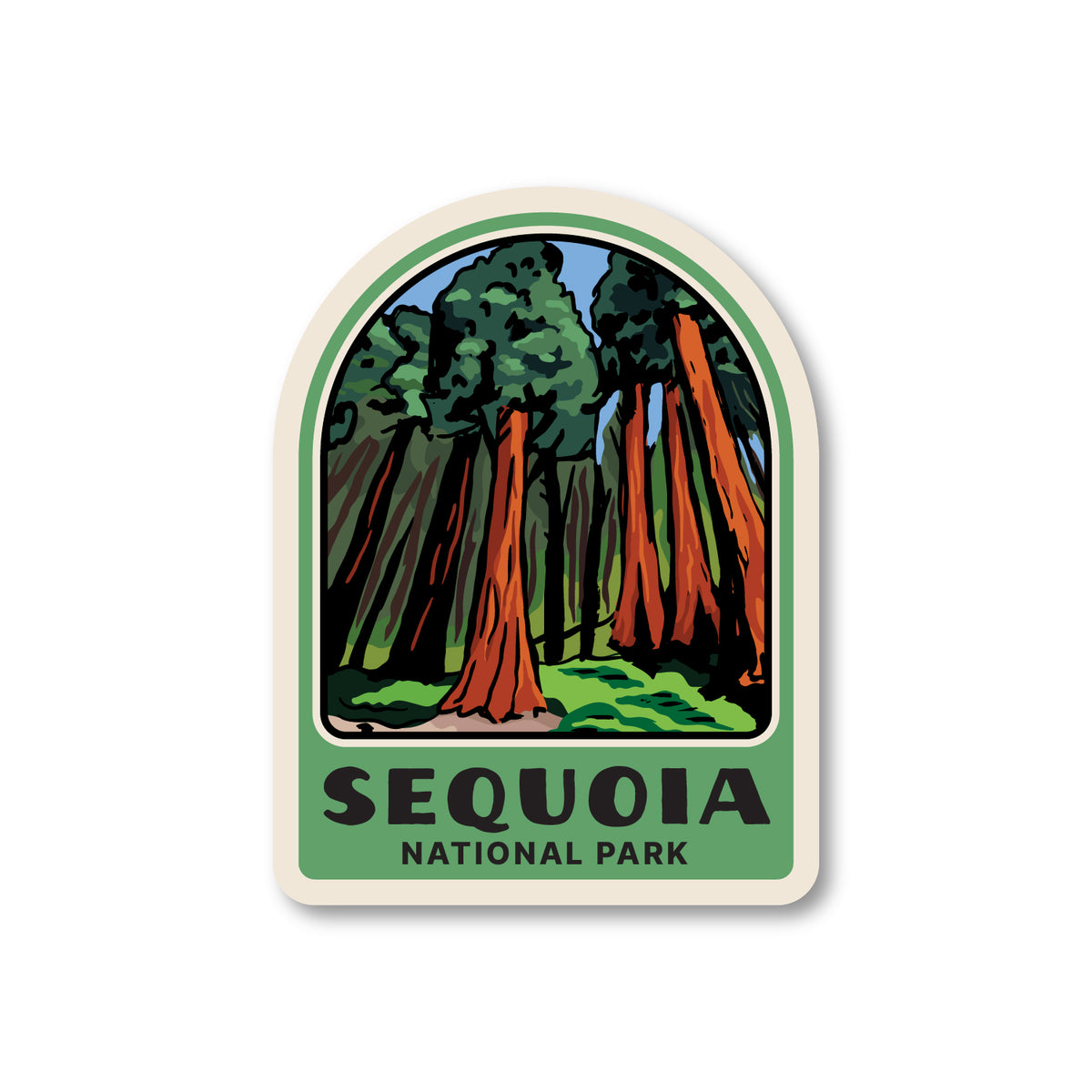 Sequoia National Park Sticker – Native Maps