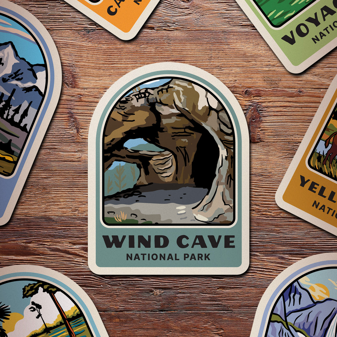 Wind Cave National Park Sticker – Native Maps