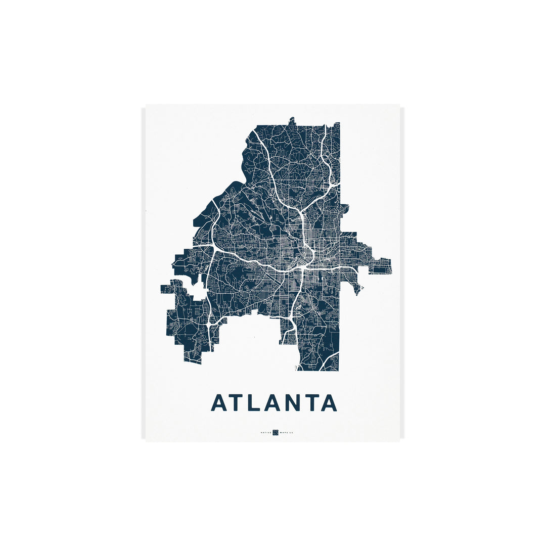 Modern City Maps | Minimalist Map Art | Native Maps